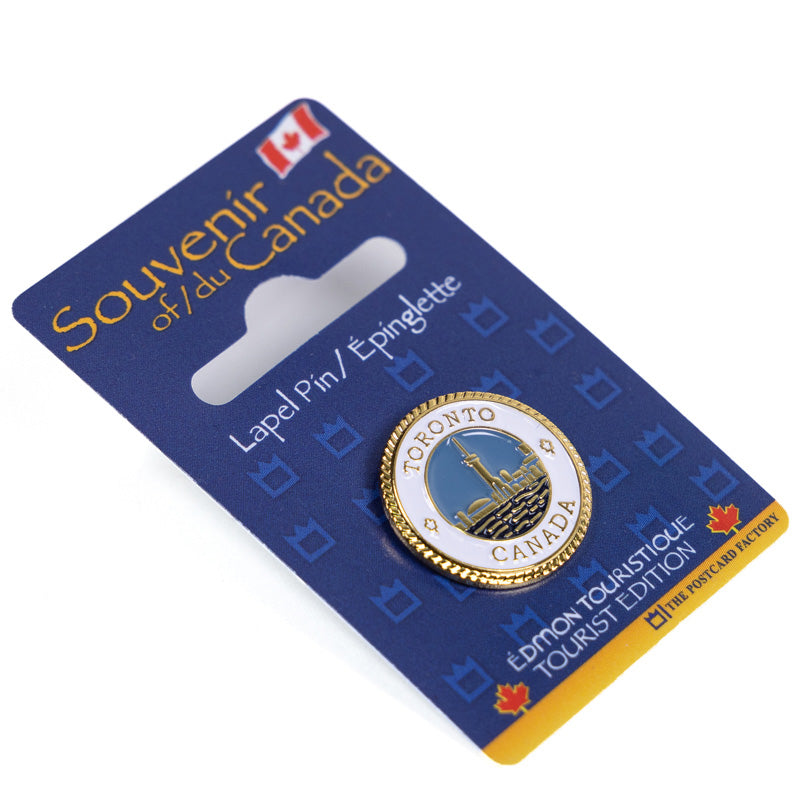 Lapel Pin Cn Tower Skyline Ucanada
