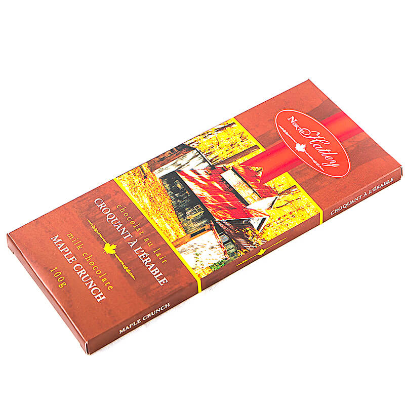 North Hatley Maple Crunch Milk Chocolate - 100g – UCANADA