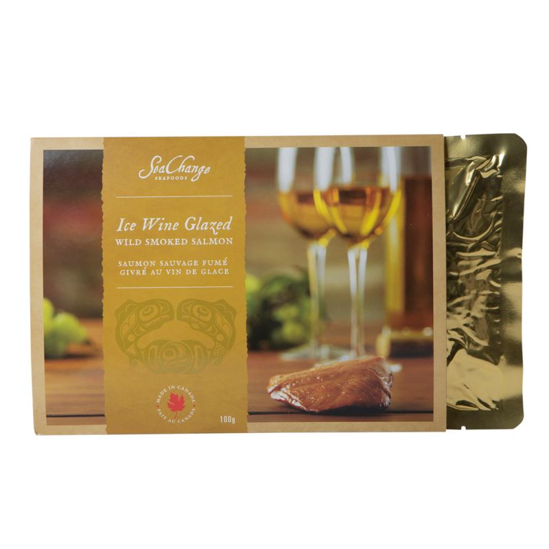 Canadian Icewine Glazed Wild Smoked Salmon - 100g – UCANADA