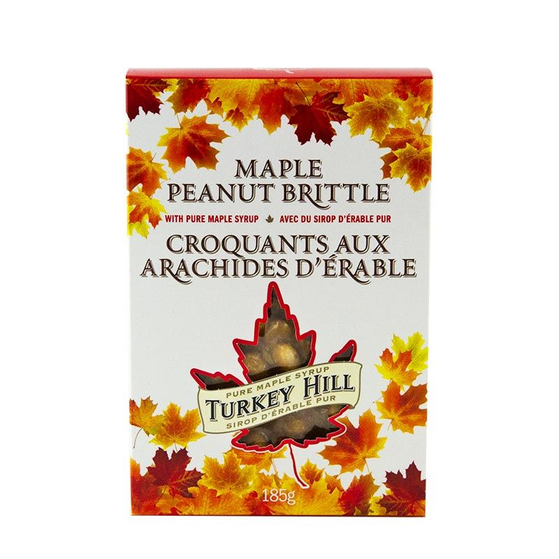 Maple Peanut Brittle 185g - Turkey Hill – UCANADA