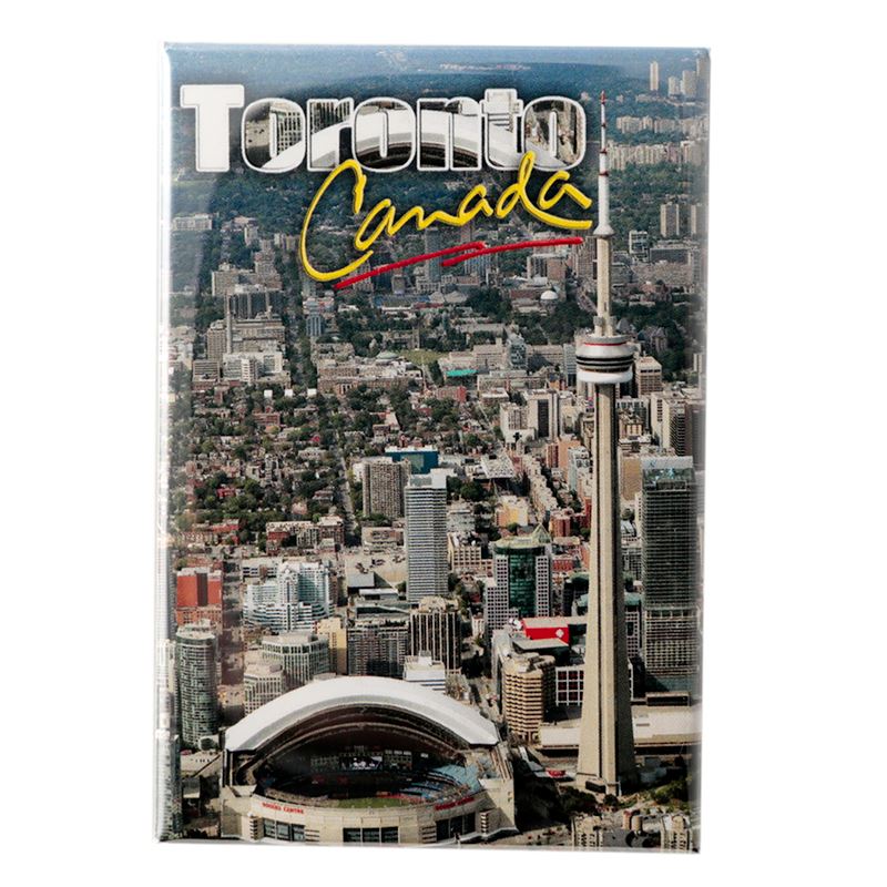 Photo Magnet - Aerial View of City Toronto 2" x 3" – UCANADA