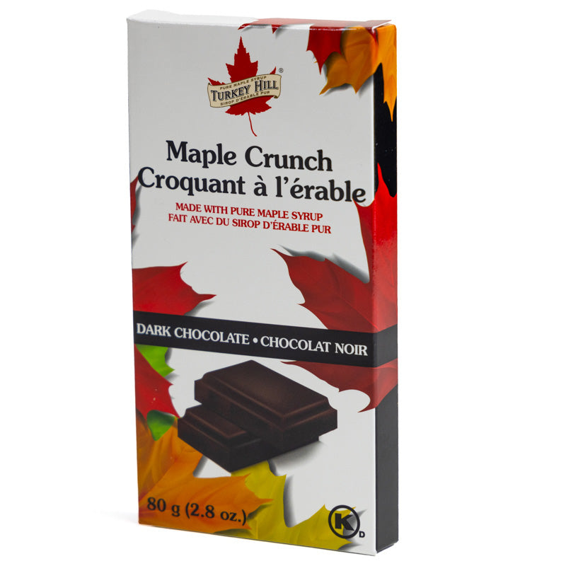 Maple Crunch Dark Chocolate Turkey Hill - 80g – UCANADA