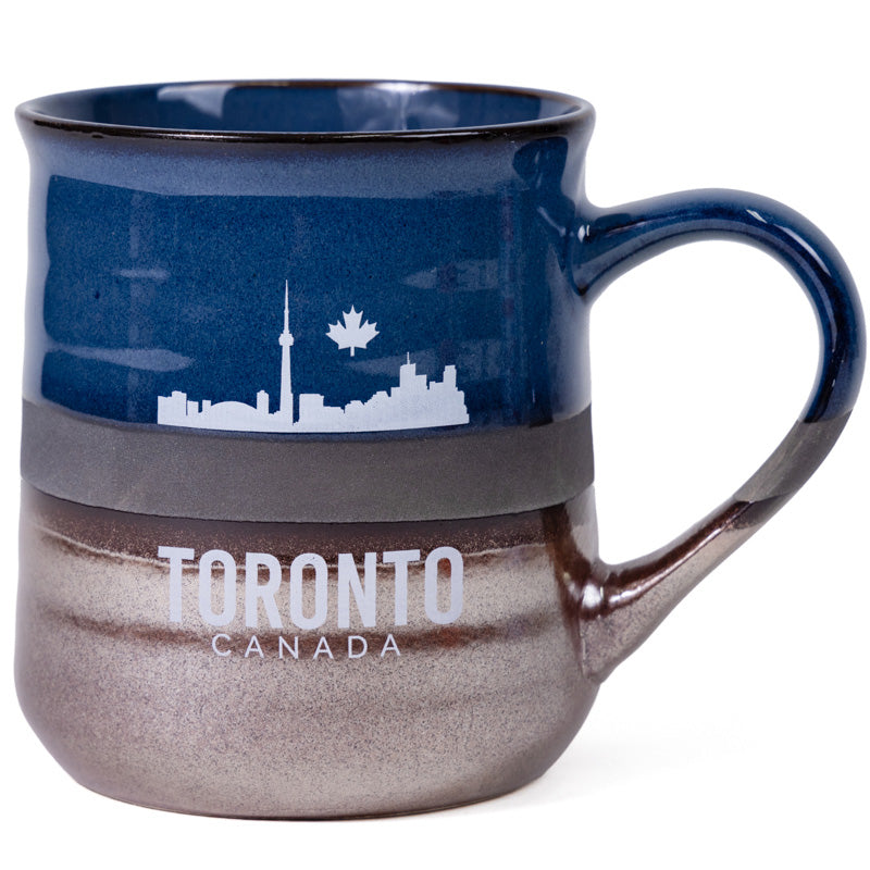 Toronto City Skyline Mug - Cobalt – UCANADA