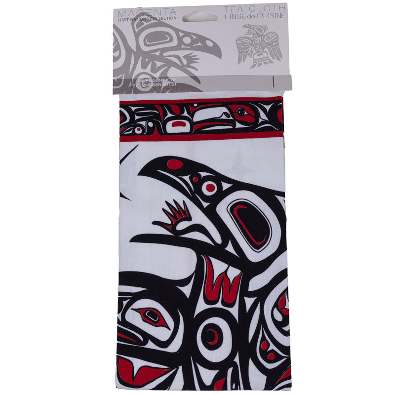 Raven by Bill Helin Tea Towel – UCANADA