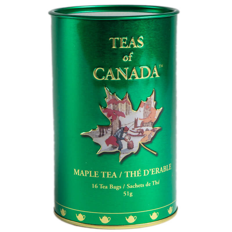 Teas of Canada Maple Tea in Tin Box 51g - 16 tea bags – UCANADA